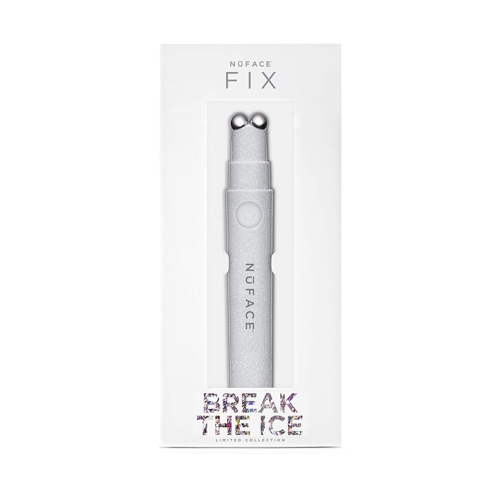 NuFACE FIX | Line Smoothing Device | Targeted Microcurrent Treatment | Mascara-sized Skin Care Device to Instantly Firm, Smooth, and Tighten | Break The Ice Collection, 1 ct.