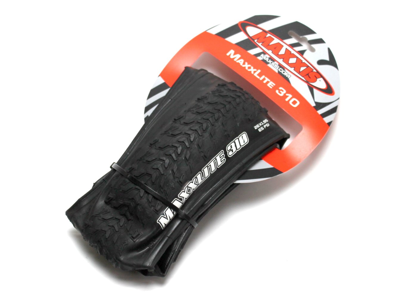 Maxxis MaxxLite 310 Mountain Bike Tire (Folding 61a, 26x1.95)