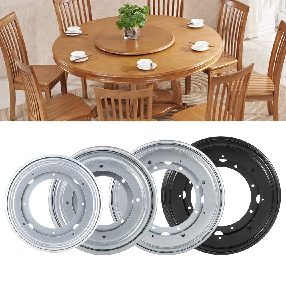 Turntable Steel Ball Bearing, Thick Turntable Bearings for Table, Kitchen Countertop, Pantry, Cabinet, Spices, Makeup, TV, Rotating Swivel Base Plate