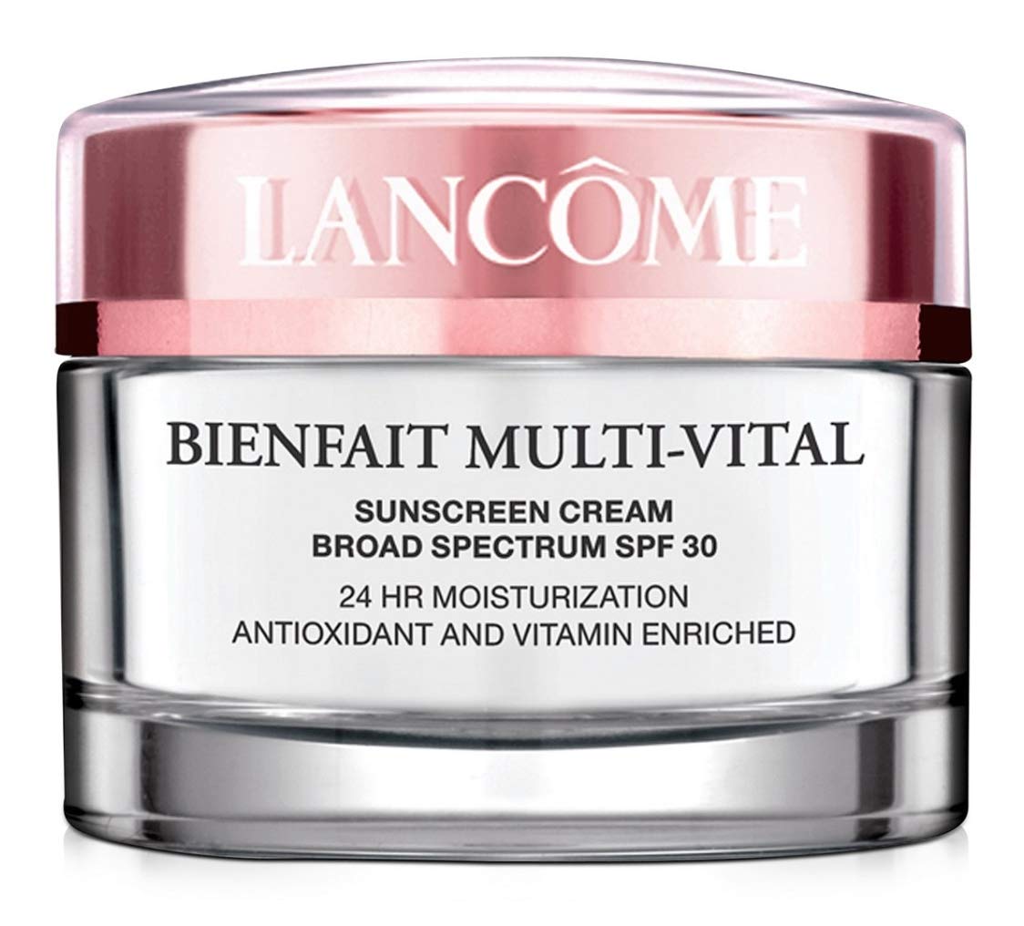 Lancome Bienfait Multi-Vital By Lancome For Women. High Potency Daily Moisturizing Cream Vitamin Enriched Uva/Uvb Spf 30 Sunscreen
