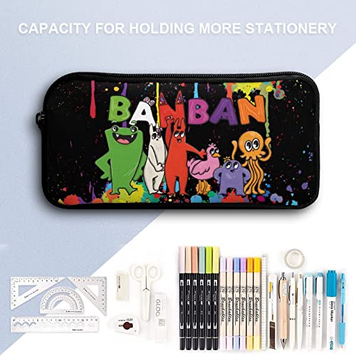 Oinxghw Backpack Set with Lunch Box Pencil Case 3 Pcs Lightweight Cartoon Game Bookbag Laptop Backpack Shoulder Bag Daypack