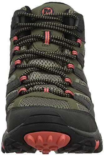 Merrell Men's Moab 2 Mid Gtx Hiking Boot womens High Rise Hiking Boots, Beluga Olive, 7.5 US