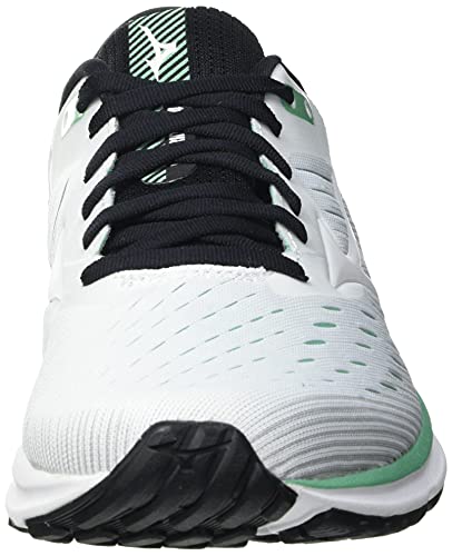 Mizuno Women's Running Shoe, White White Jadecream, 6.5