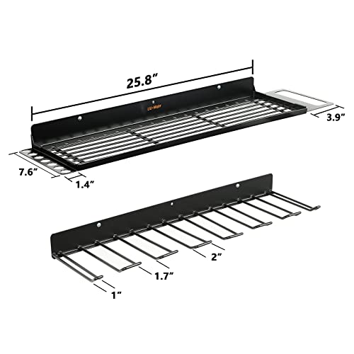 UU-Major Power Tool Organizer for Garage Organization,Drill Holder Wall Mount for Tool Stoarge,Tool Organizers and Garage Storage Shelves for Charging.Heavy Duty With 7 Holdersā¦
