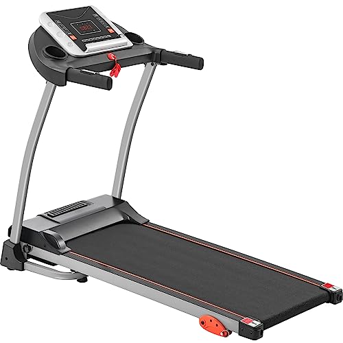 Merax Folding Treadmill 2.5HP Foldable Home Fitness Equipment with LCD for Walking & Running Treadmill with Incline 7.5MPH Treadmills for Home Cardio Exercise Machine