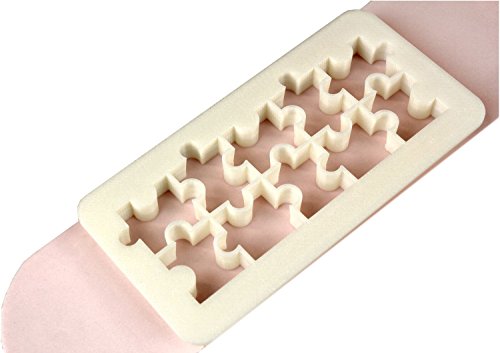 PME Geometric Multicutter for Cake Design-Puzzle, Large, White