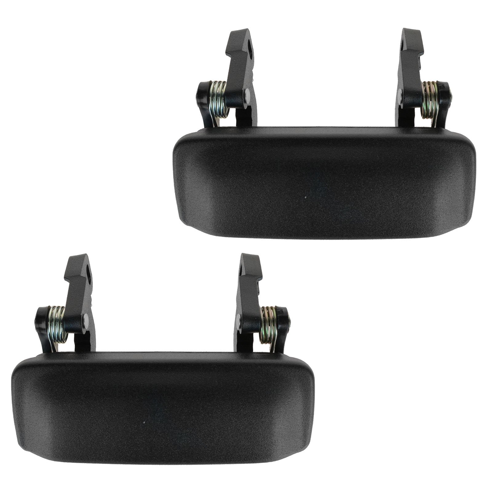 Metal Door Handles Black Textured Front Left & Right Pair Set Kit for Ranger