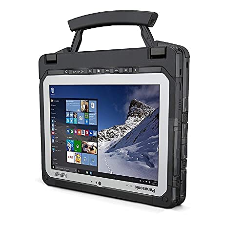 Panasonic Toughbook CF-20, 10.1-inch Multi Touch, m5-6Y57, 16GB, 128GB SSD, Intel HD Graphics 515, Wi-Fi, Bluetooth, HDMI, Dual Pass, 8MP, Backlit Keyboard, Windows 10 Pro, 4G LTE (Renewed)