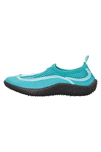 Mountain Warehouse Bermuda Kids Aqua Shoes Teal Kids Shoe Size 5 US