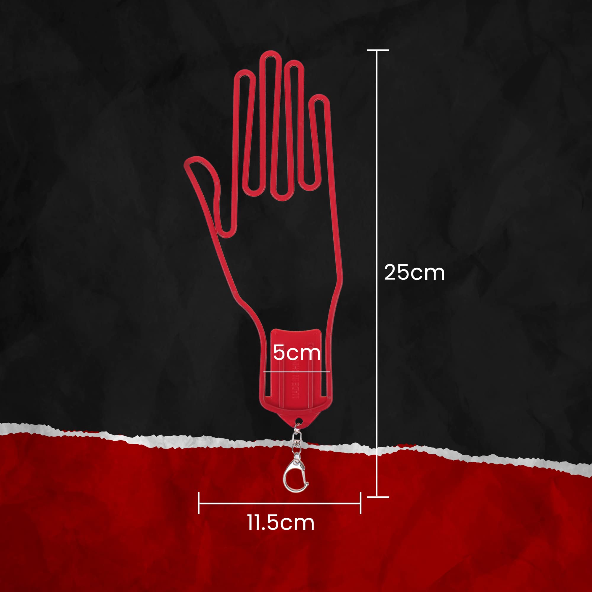 ORNOOU 4 Pack Golf Gloves Stretcher Holder Keeper Hanger Gloves Support Frame Holder Rack Dryer Shaper Tool Accessories