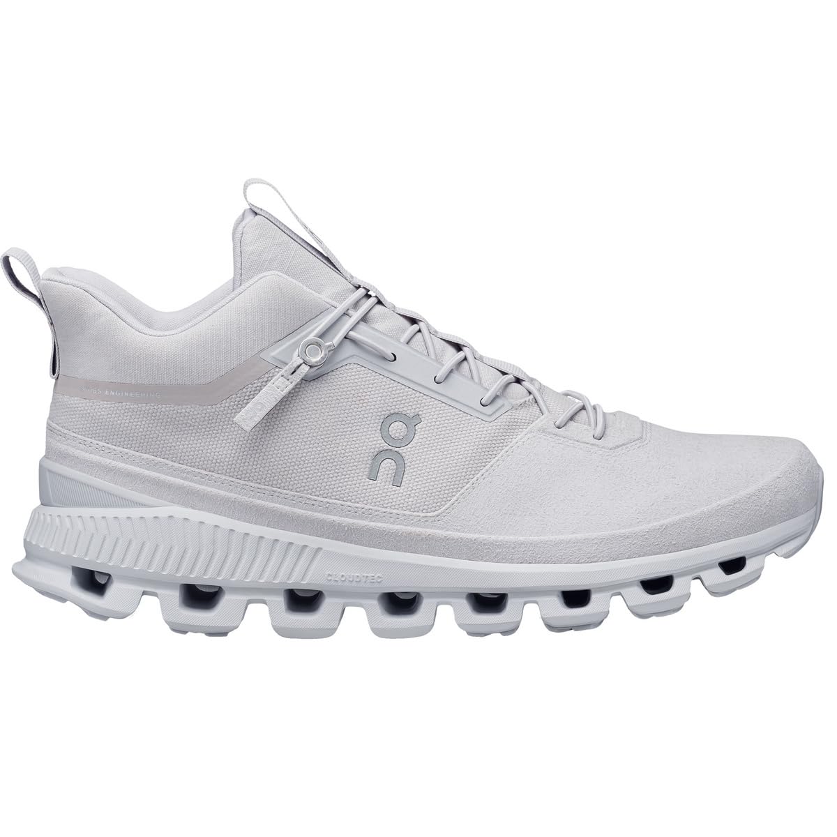 On-Running Women's Cloud Hi Sneakers, Glacier/Grey, 5 Medium US