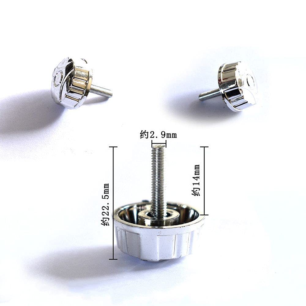 Spinning Reel Nuts Fishing Tackle Fishing Tools Rocker Screw Fishing Handle Screw(Gold)