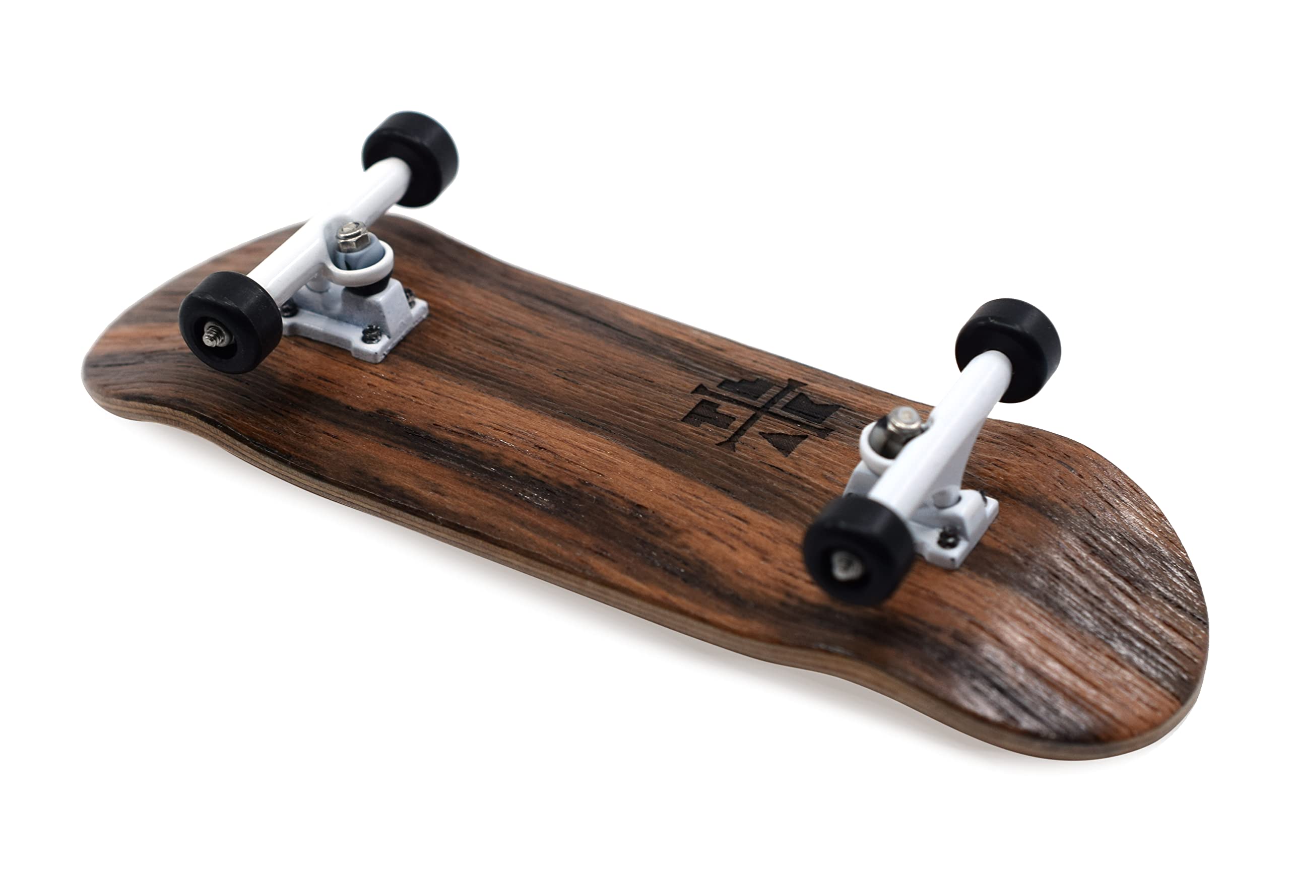 Teak Tuning Prolific Complete 32mm Fingerboard with Prodigy Trucks - Pre-Assembled - Double Vision Edition - Upgraded Components, Pro Board Shape and Size, Bearing Wheels, and Locknuts