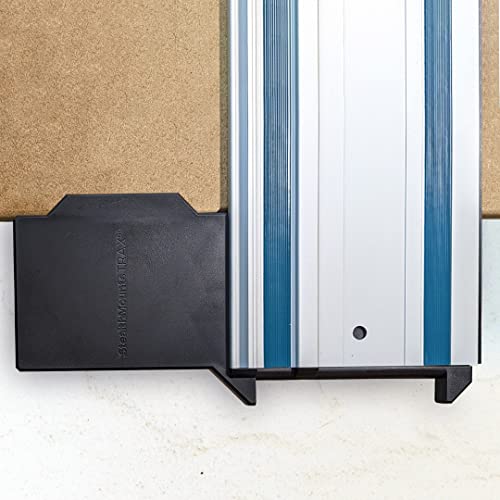 StealthMounts Trax90 XL Track Saw Square for Makita | 90° Right Angle Plunge Saw Guide Rail Angle Stop