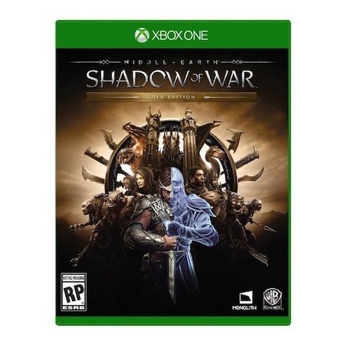 Middle-earth Shadow of War Gold Edition for Xbox One rated RP - Rating Pending