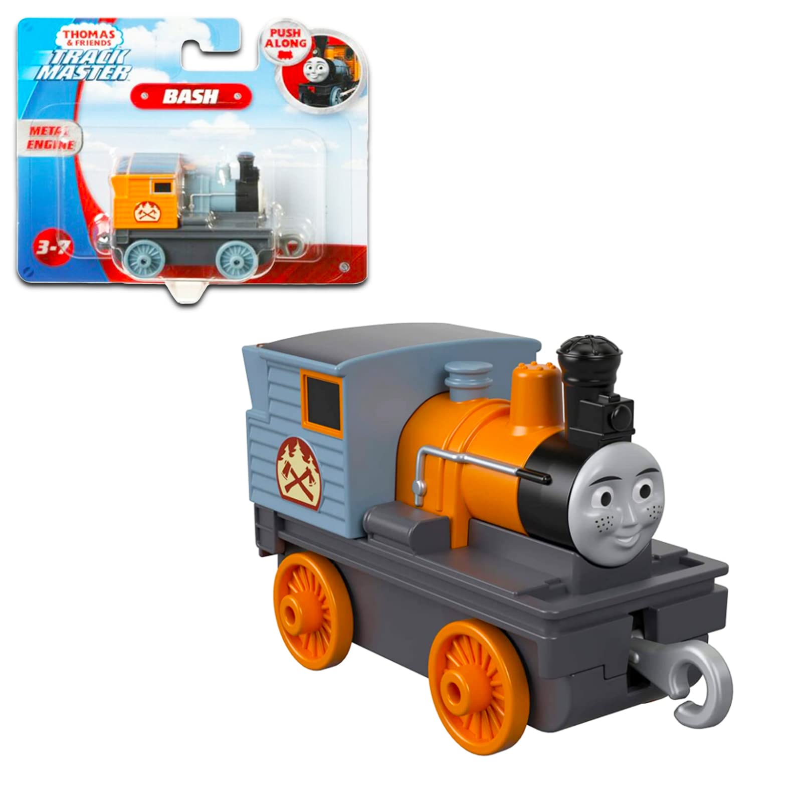Thomas The Train and Friends Trains Set - 5 Pc Bundle Featuring Thomas, Diesel, Percy, Bash, and Toby Plus Thomas Play Pack with Coloring Pages and Stickers (Thomas The Train Toys)
