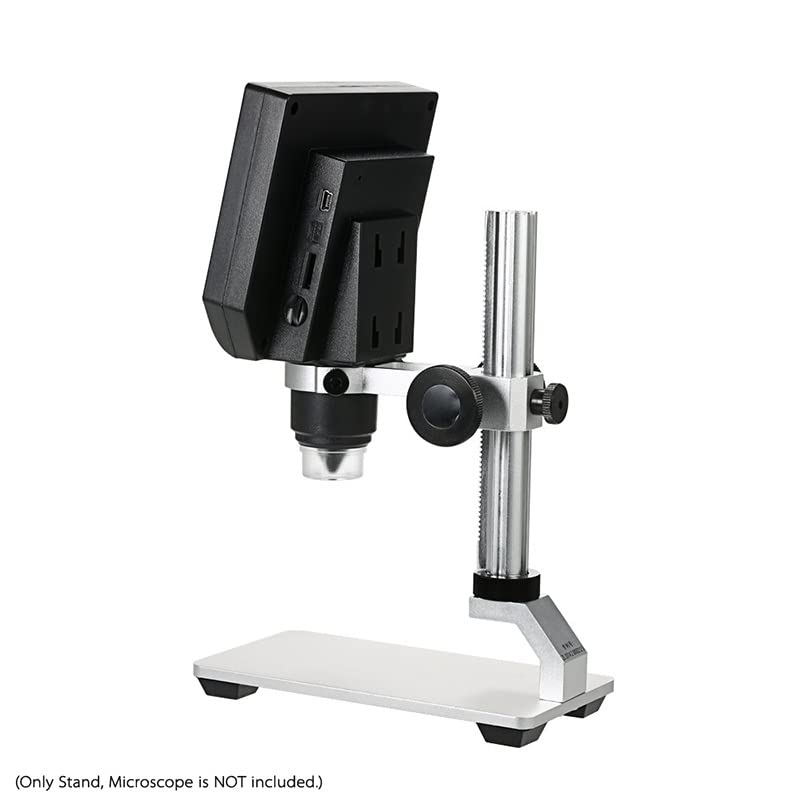 Microscope Accessories Kit for Adult Digital Microscope Lifting Bracket USB Microscope Camera Microscope Aluminum Alloy Bracket Accessory