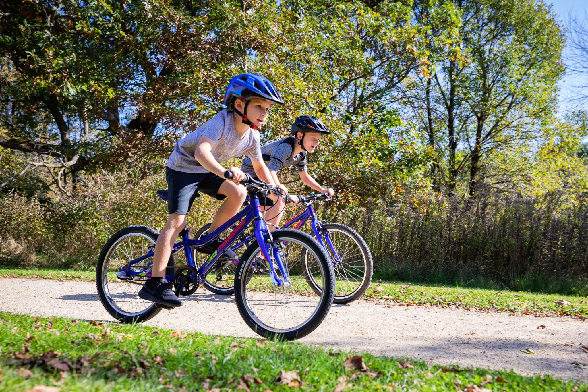 Mongoose Cipher Kids Mountain Bike Blue, 20-Inch