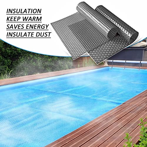 Spa and Hot Tub Bubble Insulating Cover ๐ง๐ฟ๐ถ๐บ๐บ๐ฎ๐ฏ๐น๐ฒ (๐ญ๐ฒ ๐ ๐ถ๐น) 7ft x 7ft Thermal Pool Solar Blanket Cover