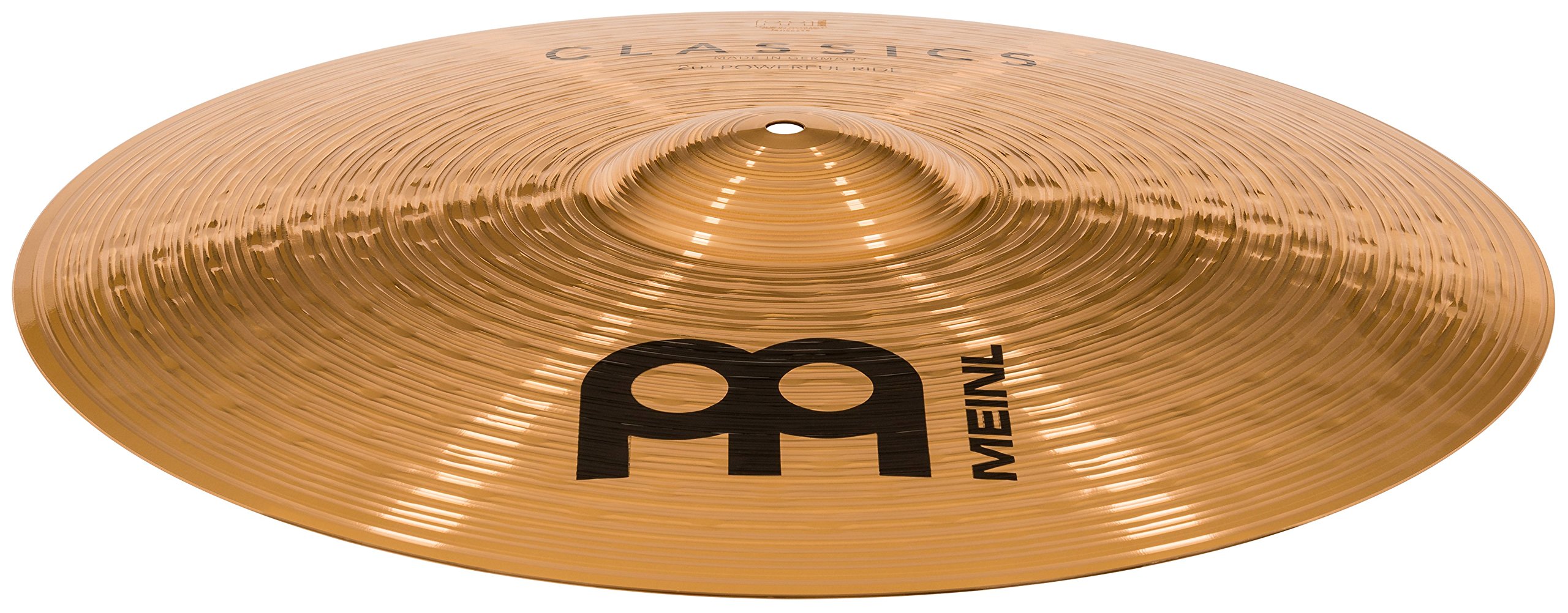 Meinl 20" Powerful Ride Cymbal - Classics Traditional - Made in Germany, 2-YEAR WARRANTY (C20PR)