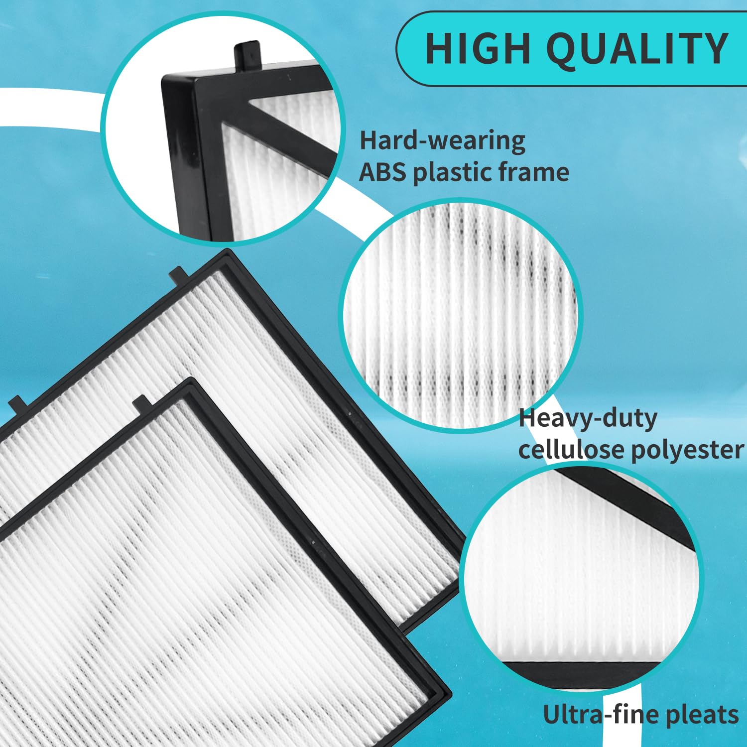 Ultra Fine Cartridge Filter Panels Part Number: 9991432-R4 Robotic Pool Cleaner Filter m400, m500, Nautilus CC Plus