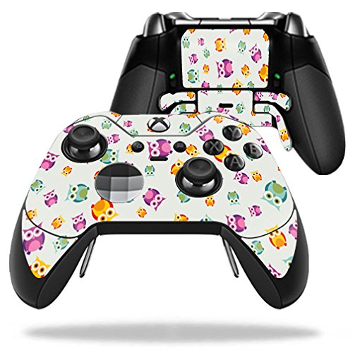 MightySkins Skin Compatible with Microsoft Xbox One Elite Controller - Owls | Protective, Durable, and Unique Vinyl Decal wrap Cover | Easy to Apply, Remove, and Change Styles | Made in The USA