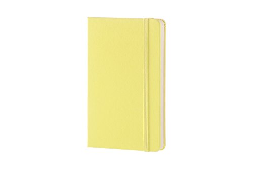 Moleskine Classic Notebook, Pocket, Ruled, Citron Yellow, Hard Cover (8051272893595)