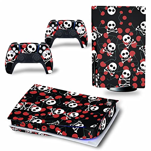 WREXIL LEEWEE for PS5 Skin Disc Edition & Digital Edition Console and Controller Vinyl Cover Skins Wraps Scratch Resistant, Compatible 29439 No Foaming (Size : Digital Edition)