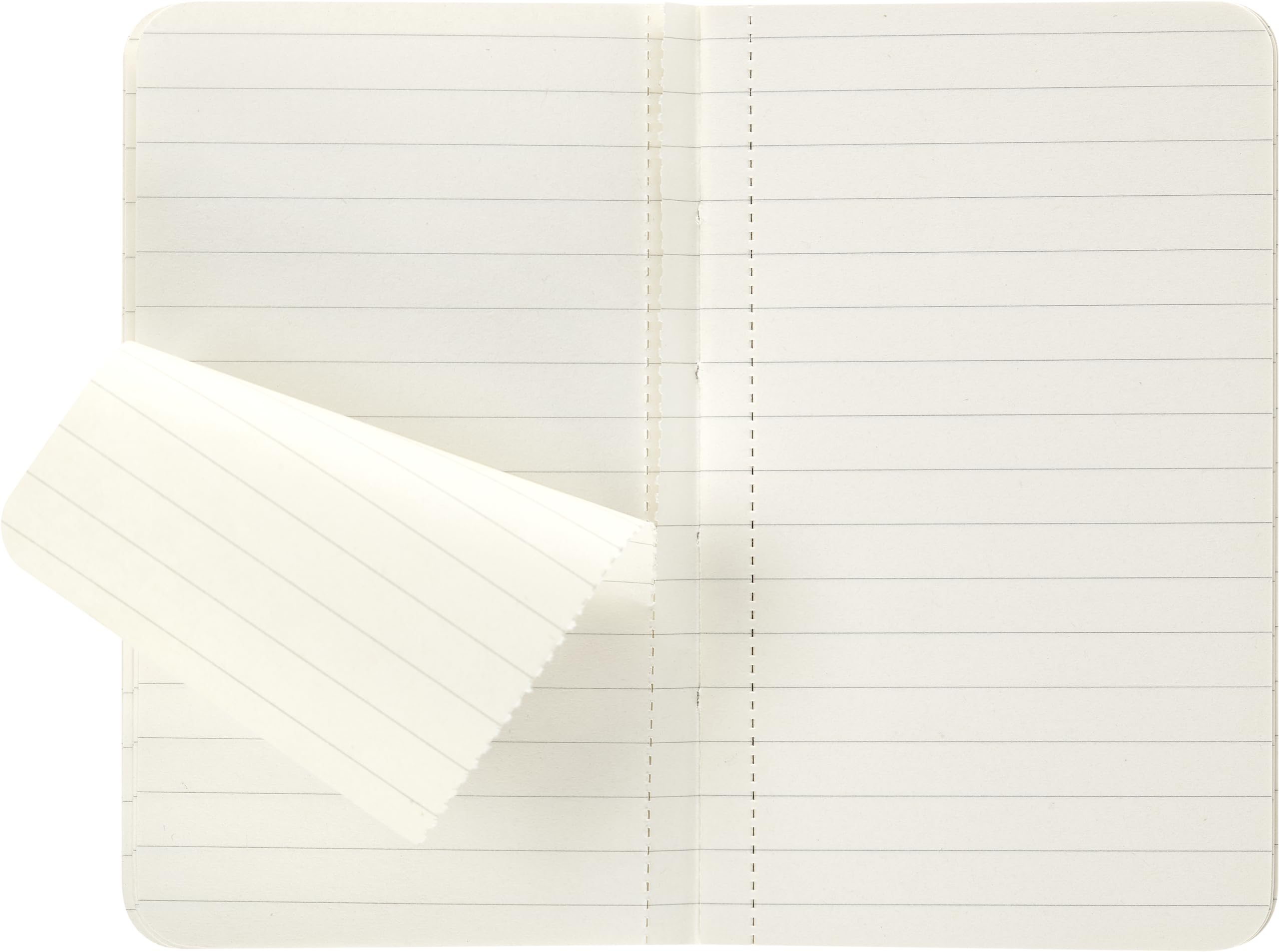 Moleskine Volant Journal, Soft Cover, XS (2.5" x 4") Ruled/Lined, Forget-Me-Not Blue/Amber Yellow, 56 Pages (Set of 2)