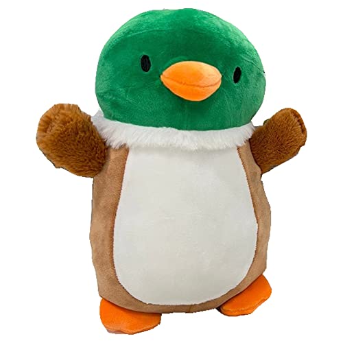 Squishmallow Official Kellytoy Hug Mees Squishy Soft Plush Animal Pets (Avery Mallard Duck, 10 Inch)