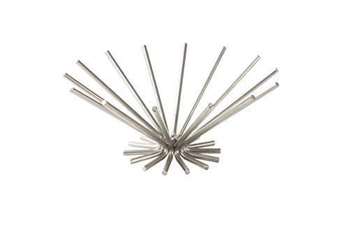 Spectrum Diversified Euro Starburst Fruit Bowl, Satin Nickel