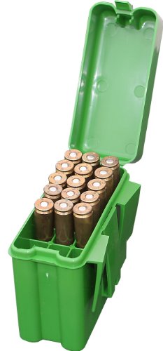 MTM RS-20-10 Belt Style Rifle Ammo Carrier, 20 Round, Small, Green