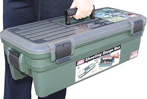 MTM Shooting Range Box,Green