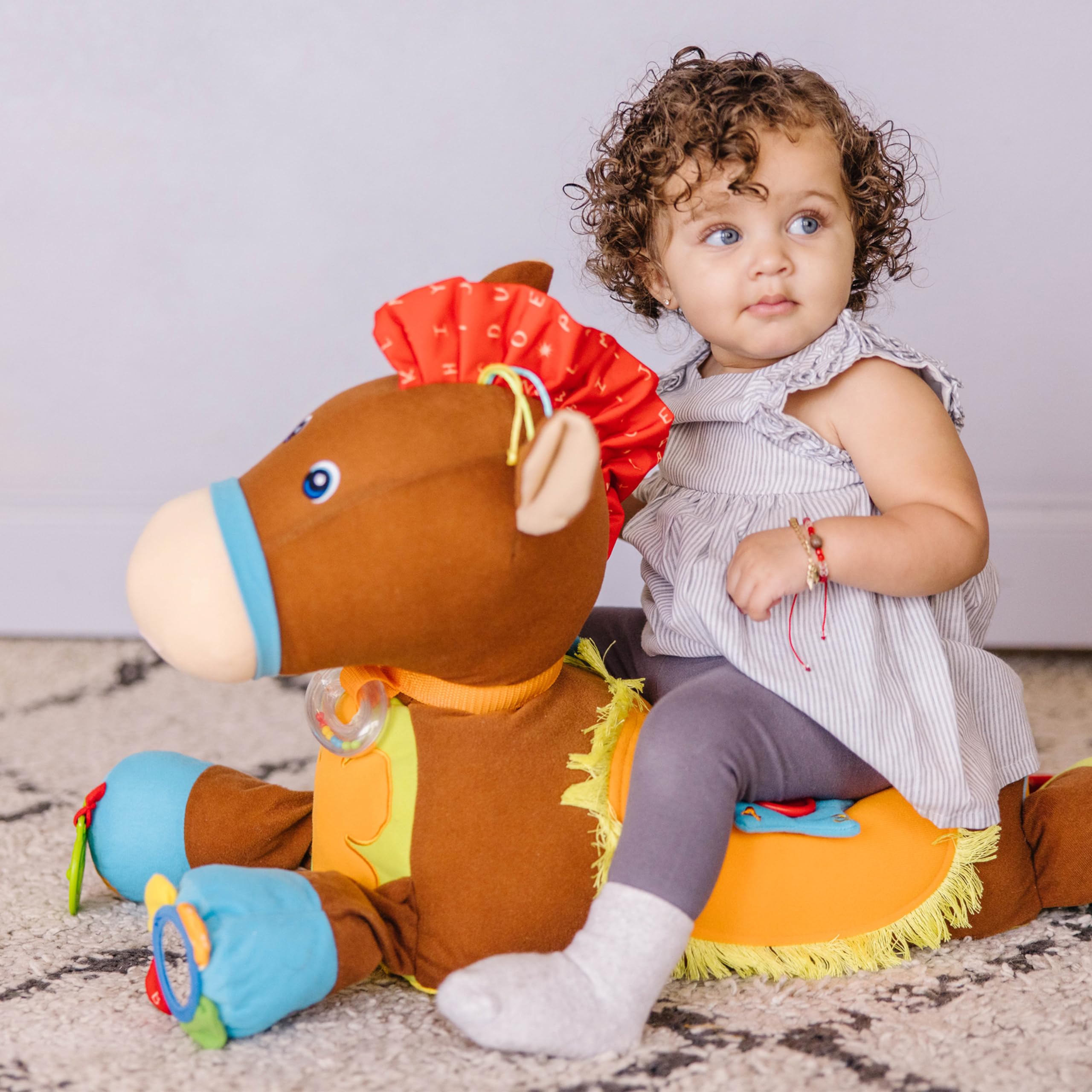 Melissa & Doug Giddy-Up and Play Baby Activity Toy - Multi-Sensory Horse