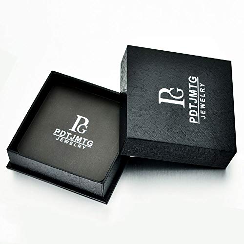 PDTJMTG Compass Necklace for Men Sterling Silver Men's Compass Necklace