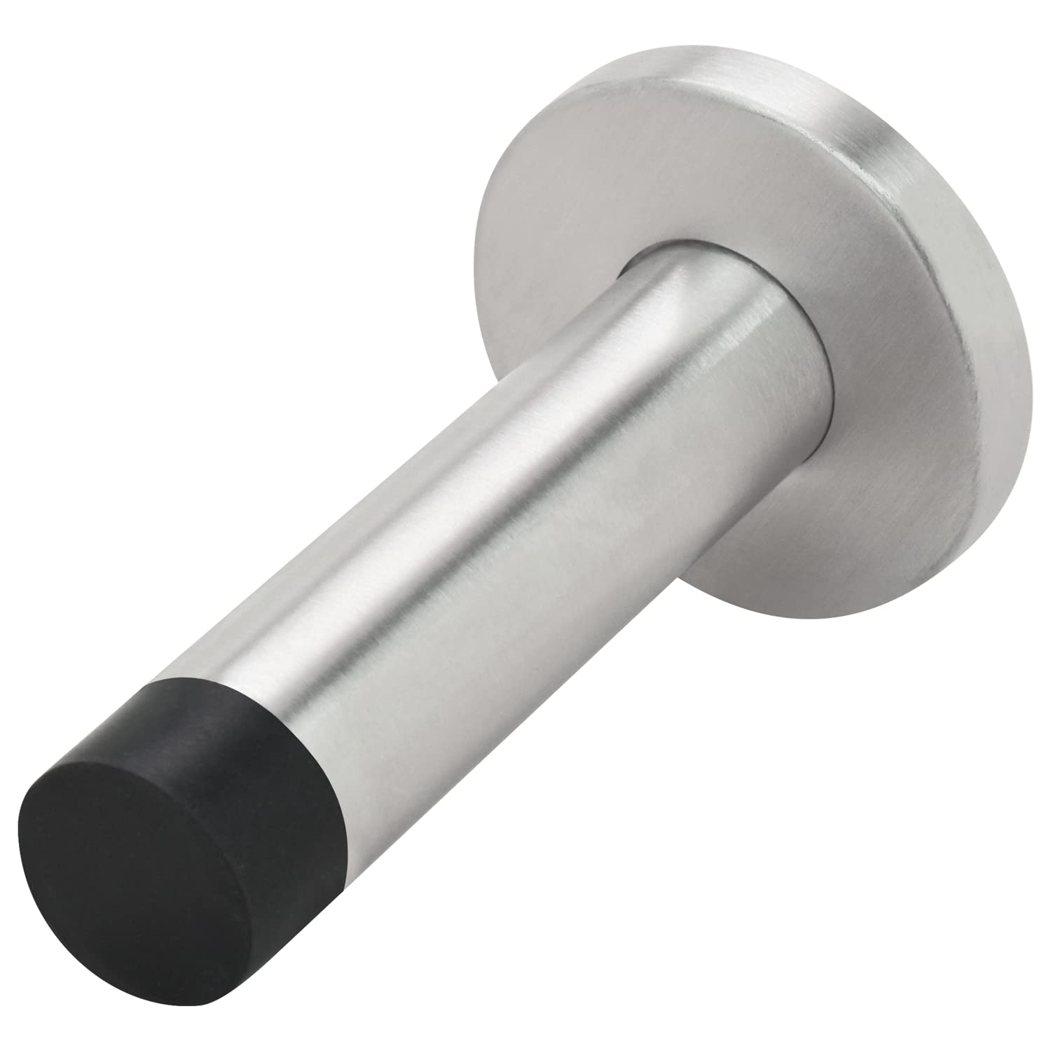 Nuk3y Modern Round Wall Door Stop or Coat Hook, 2 Pack