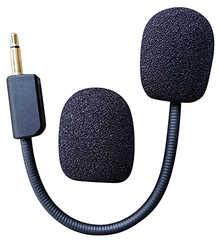 TNE 2 Pack Replacement Blackshark V2 Microphone Detachable Mic Boom for Razer Black Shark V2 and Blackshark V2 Pro PS4 Pro PS5 Xbox One Series X Computer PC Gaming Headsets Noise Cancelling