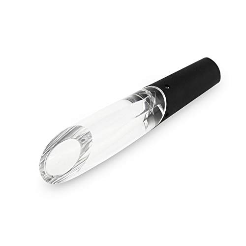 Vinturi On-Bottle Aerator for Red and White Wines, 1, Black