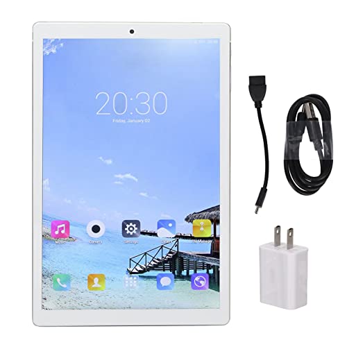VINGVO Tablet PC, 100โ240V for Android10 10in Tablet 2.4G 5G Dual Band for Students (US Plug)