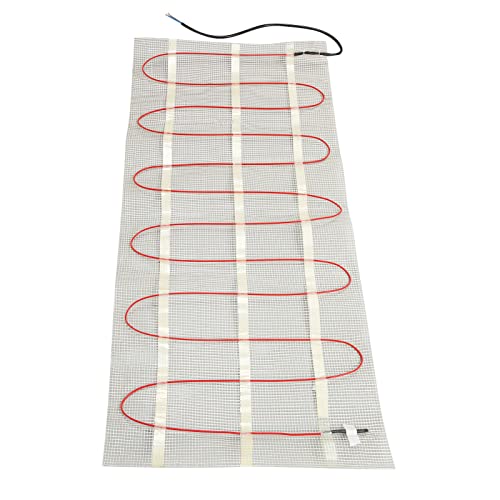 NDNCZDHC Floor Heating Mat, 360W Heated Floor Mat 500x6000mm Heating Mat Heaters Floor Heating Mat Underfloor Heating Mat for Ceramic/Tile(220-240V)