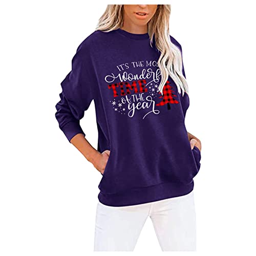Pullover Windbreaker Sweaters For Women Cute Pink Tshirts Shirts For Women Pullover Women Sweatshirt Long Sleeve