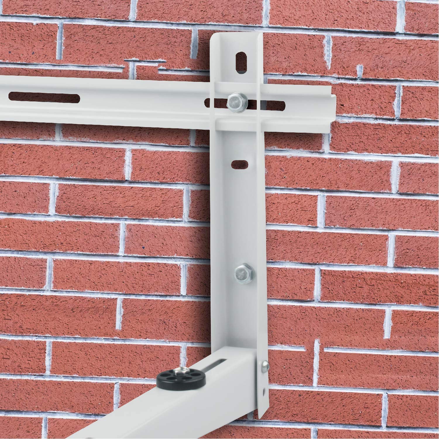 LBG Products Outdoor Wall Mounting Bracket for Ductless Mini Split Air Conditioner Condenser Units,Heat Pump Systems,Support up to 440lbs(9000-36000BTU)