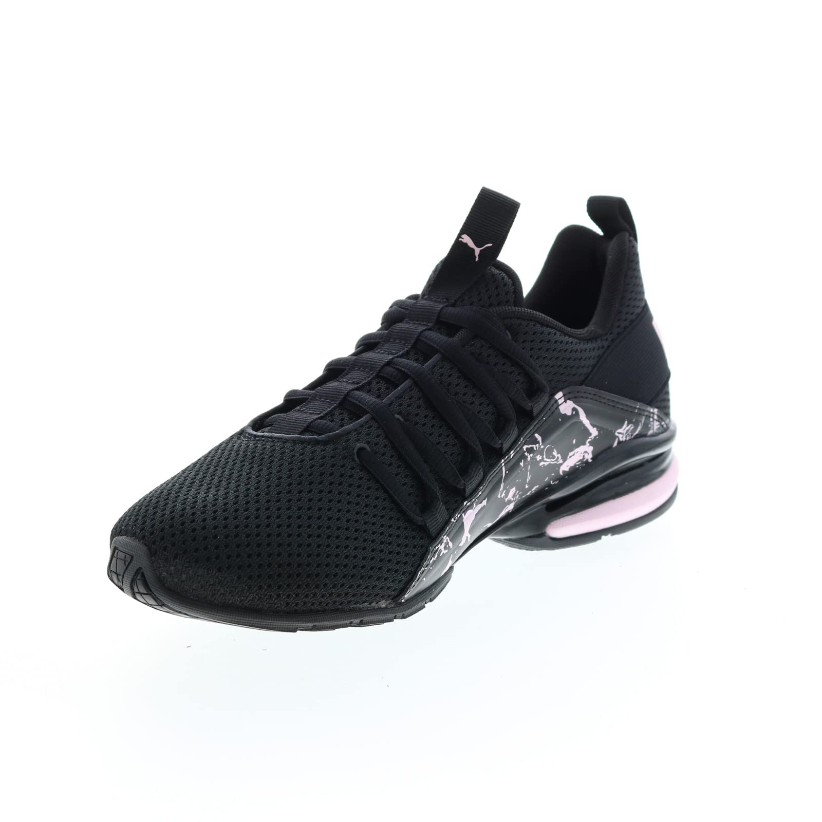 PUMA Axelion Marble Athletic Sneaker Womens Running 85 BM US Blackpink