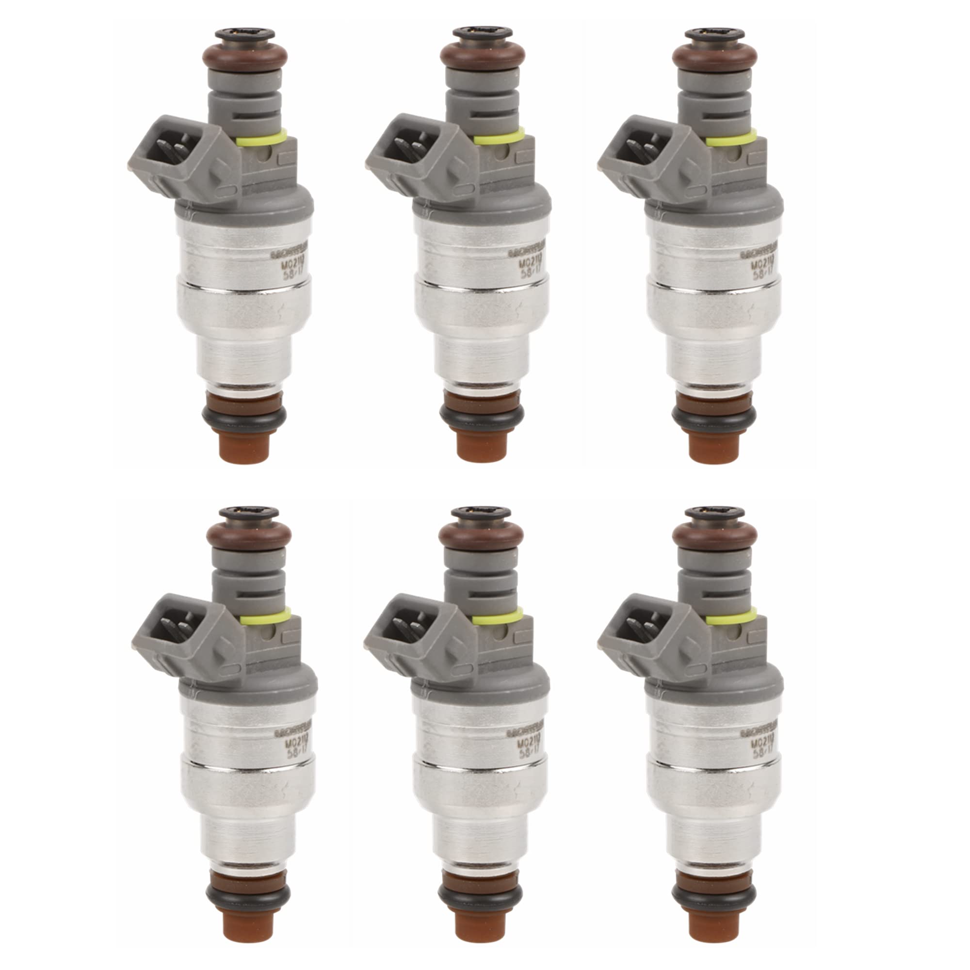 MOSTPLUS Fuel Injectors Compatible with Ford 6 Cyl 3.8L 4.9L F1ZE-B4C F1ZZ9F593B (Set of 6)
