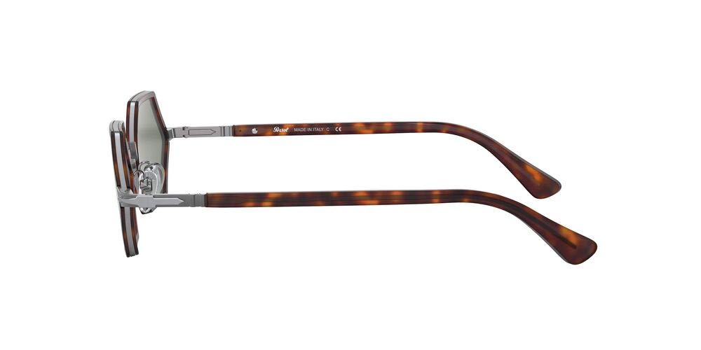 Persol PO2472S Round Sunglasses, Brown/Blue/Brown Gradient, 49 mm