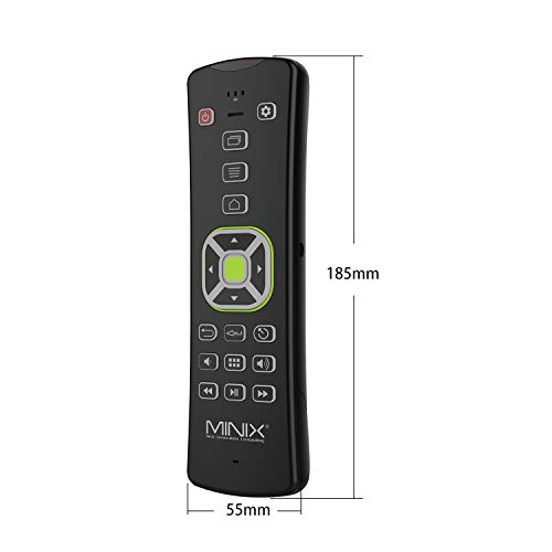 MINIX NEO A2 Lite Backlit, QWERTY Keyboard for Android and Six-Axis Gyroscope Remote. Sold Directly by MINIX Technology Limited.