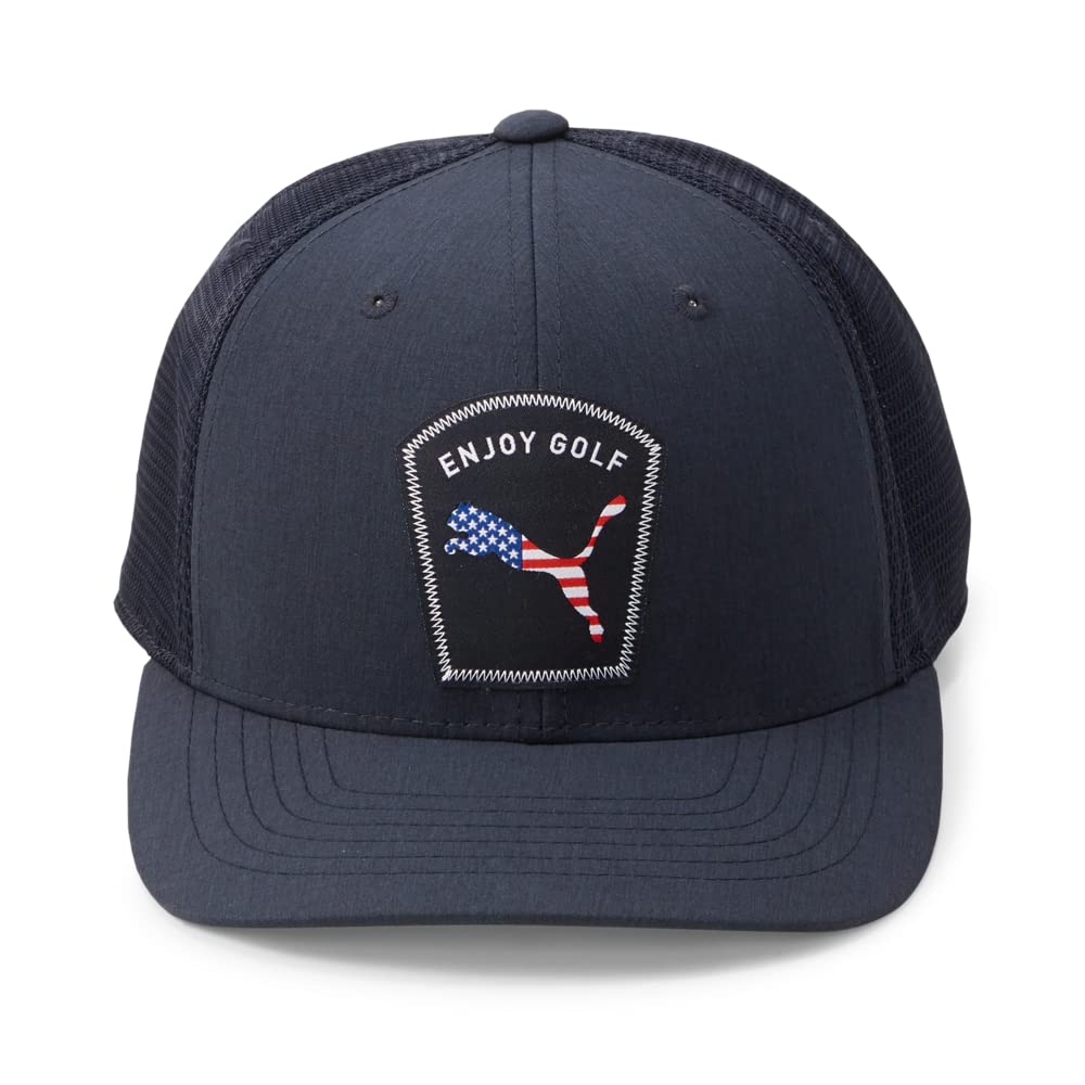 PUMA Men's Birdie-Free Hat, Navy Blazer, One Size