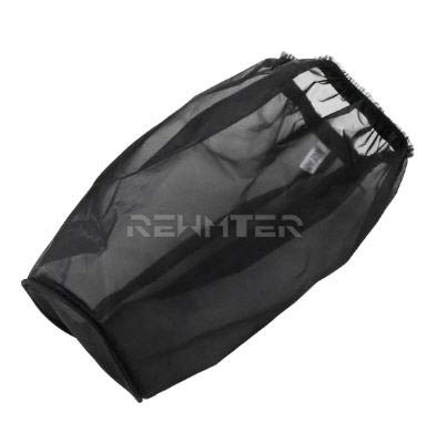 Motorcycle Air Filter Heavy Breather Rain Sock Black Protective Cover for Harley Air Cleaner Kits XL 1200 Touring Softail Dyna