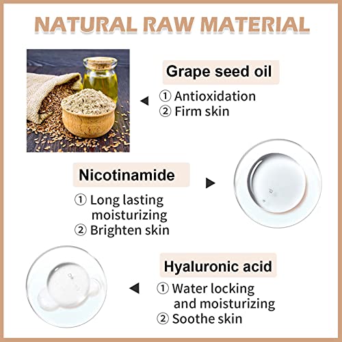 NVLEPTAP CC Cream SPF 43 - Self-Adjusting, Moisturizing & Brightening for Mature Skin, Natural Color, Primer & Concealer