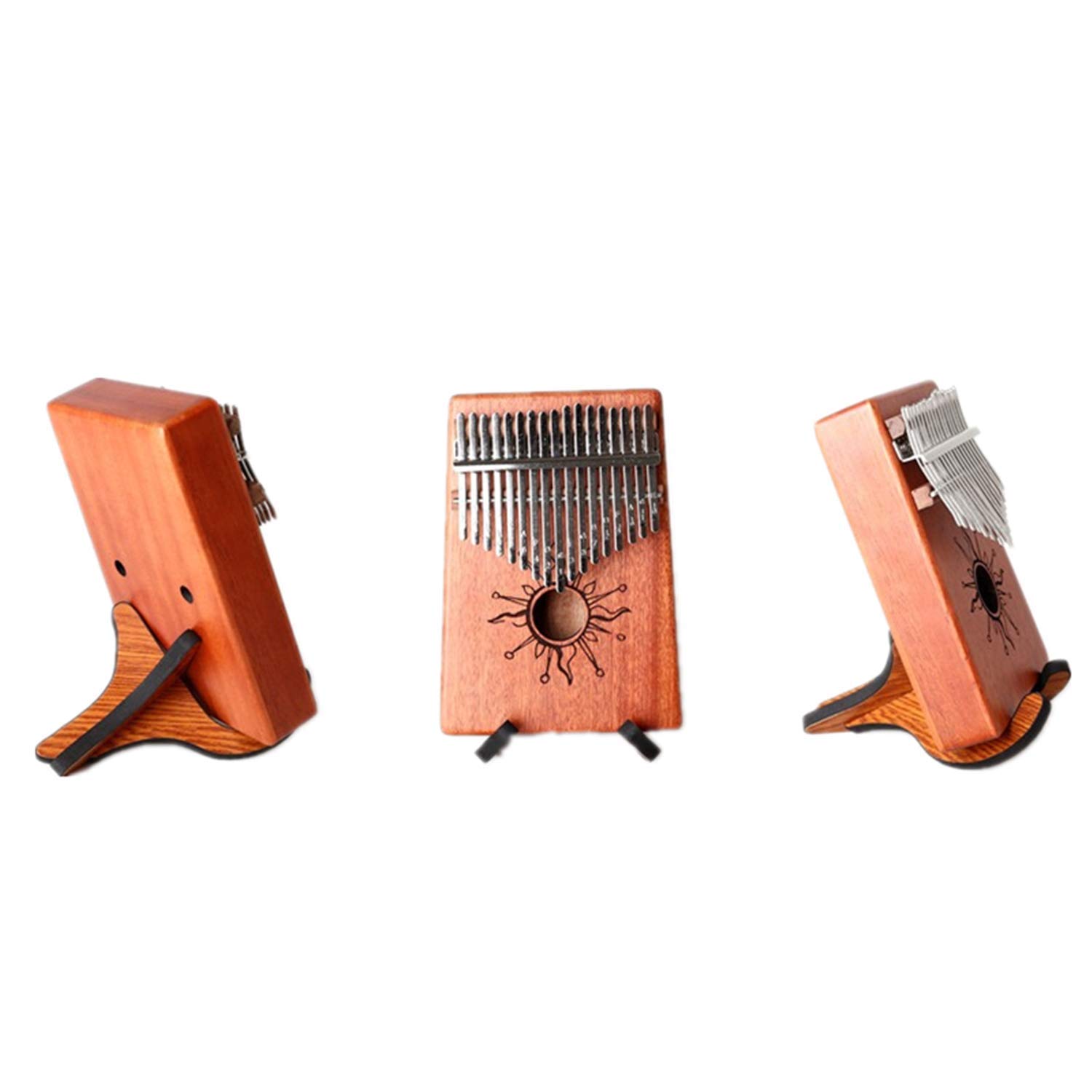 Miwayer Portable Detachable Wooden Kalimba Stand Holder Thumb Piano display stand Fixed frame for 10-key 17-key Kalimbas